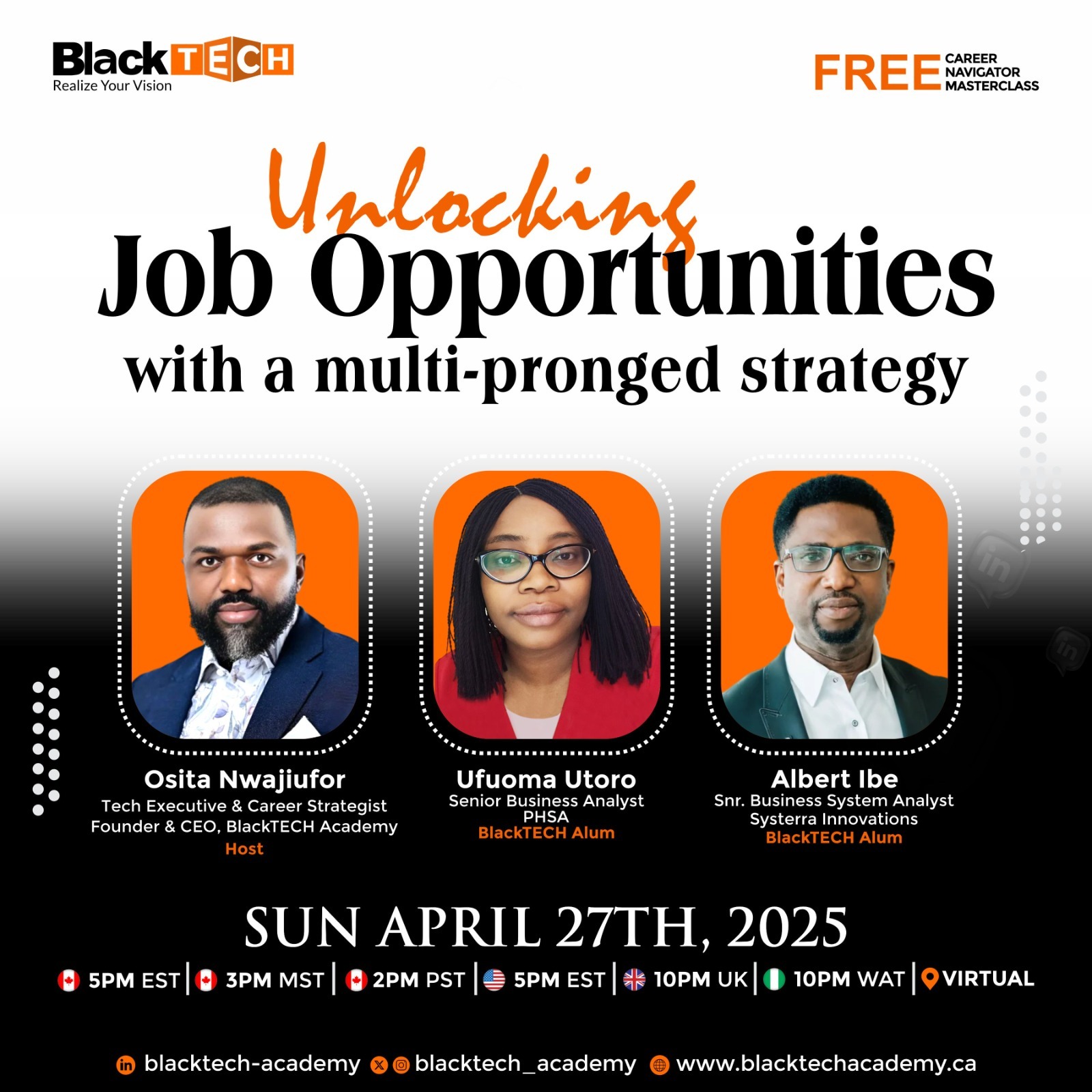 BlackTECH Academy Join Our Events